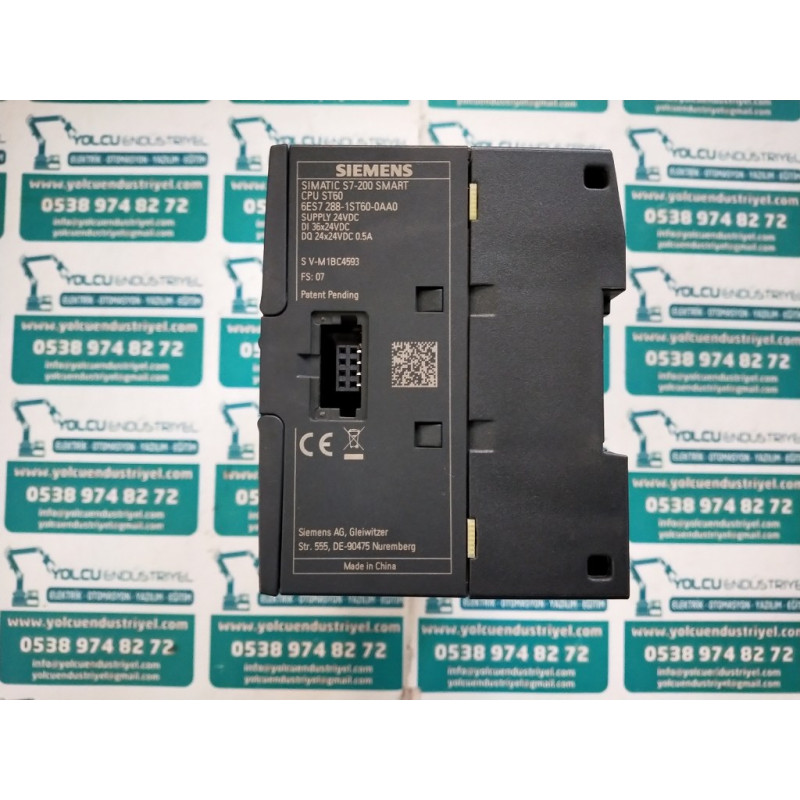 6ES7 288-1ST60-0AA0 SIMATIC S7-200 SMART, CPU ST60 fiyatı